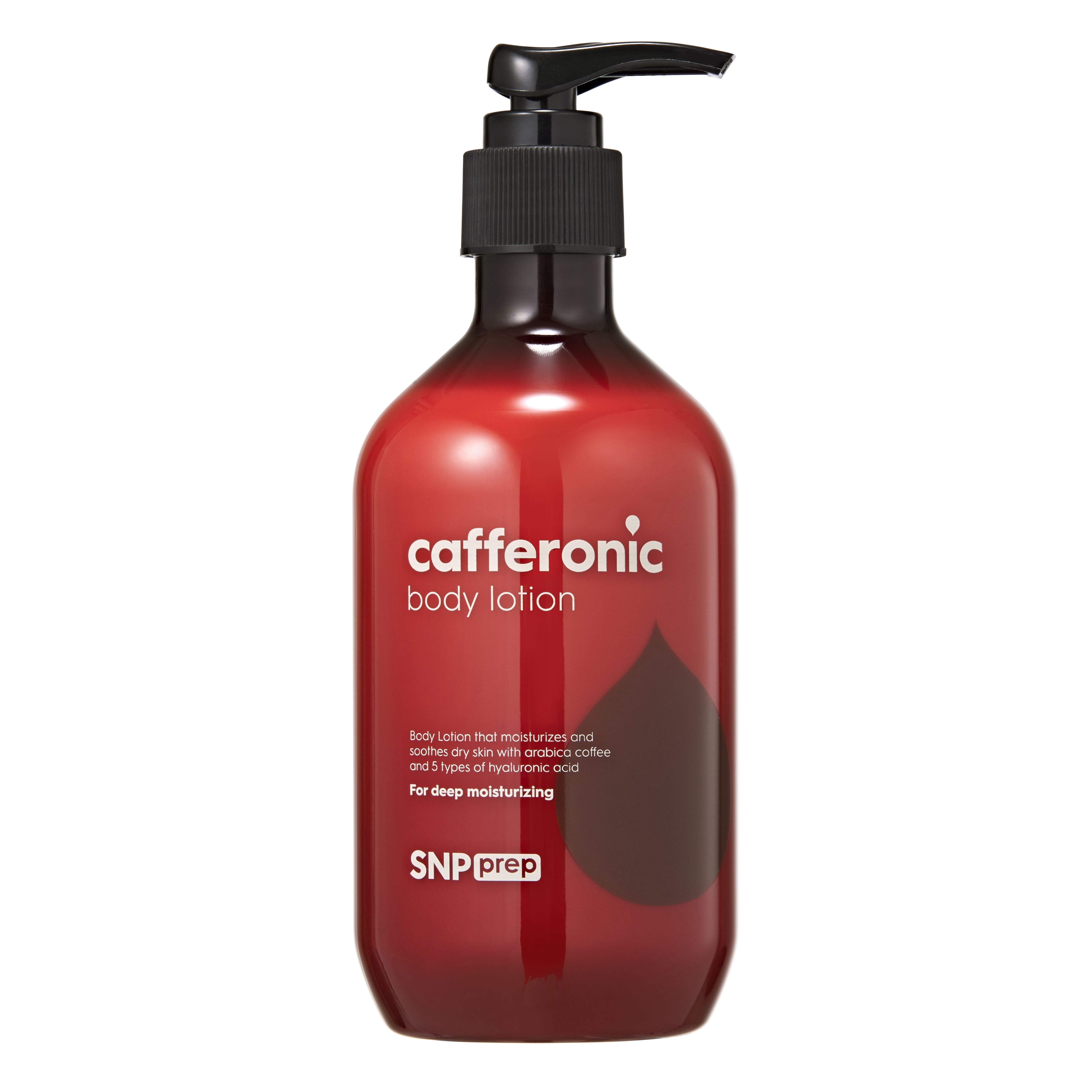 SNP Prep Cafferonic Body Lotion 310ml โลชั่นบำรุงผิวกายเนื้อบางเบาซึม ...
