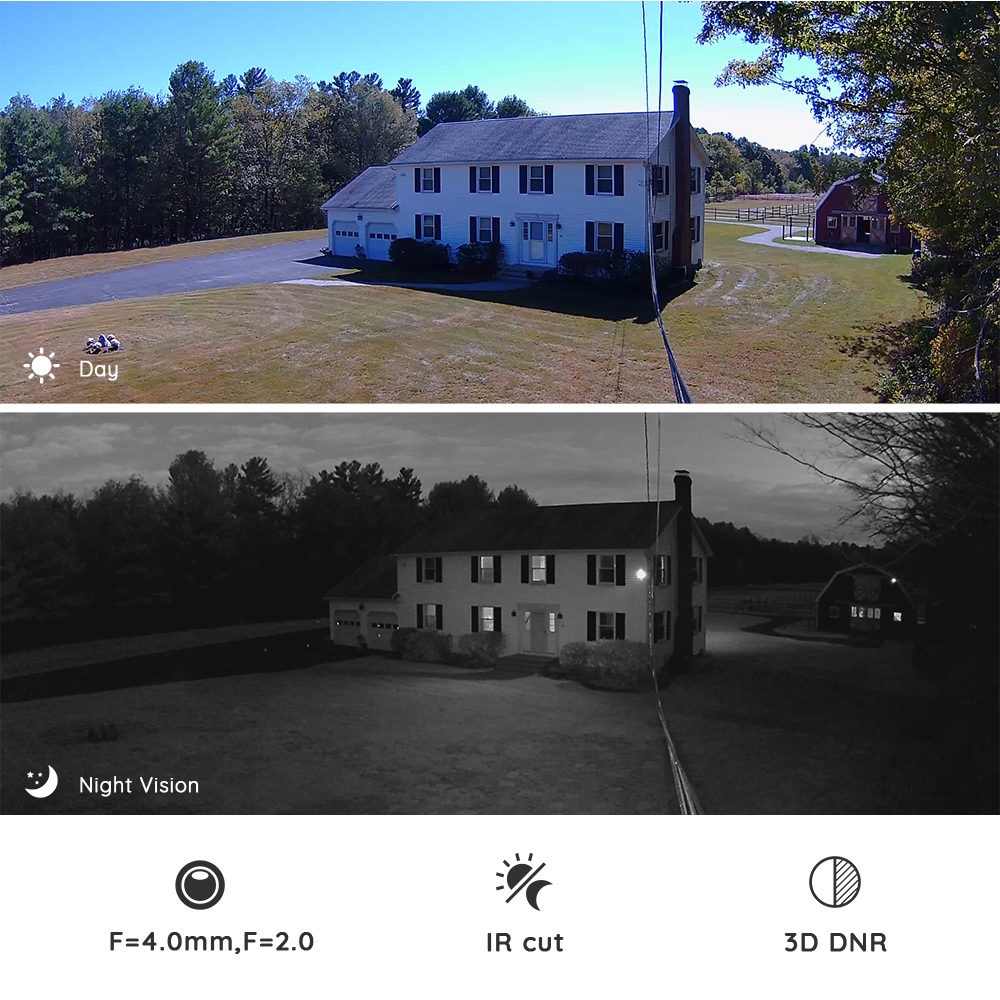 Reolink RLC-520A PoE IP Camera Outdoor Dome Security camera Video ...