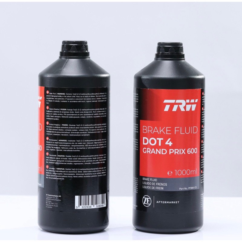 น้ำมันเบรค DOT4 Plus MB331.0 ขนาด 1 ลิตร มาตรฐานแท้ ศูนย์ Mercedes Benz เบอร์แท้ 0009895605 ...