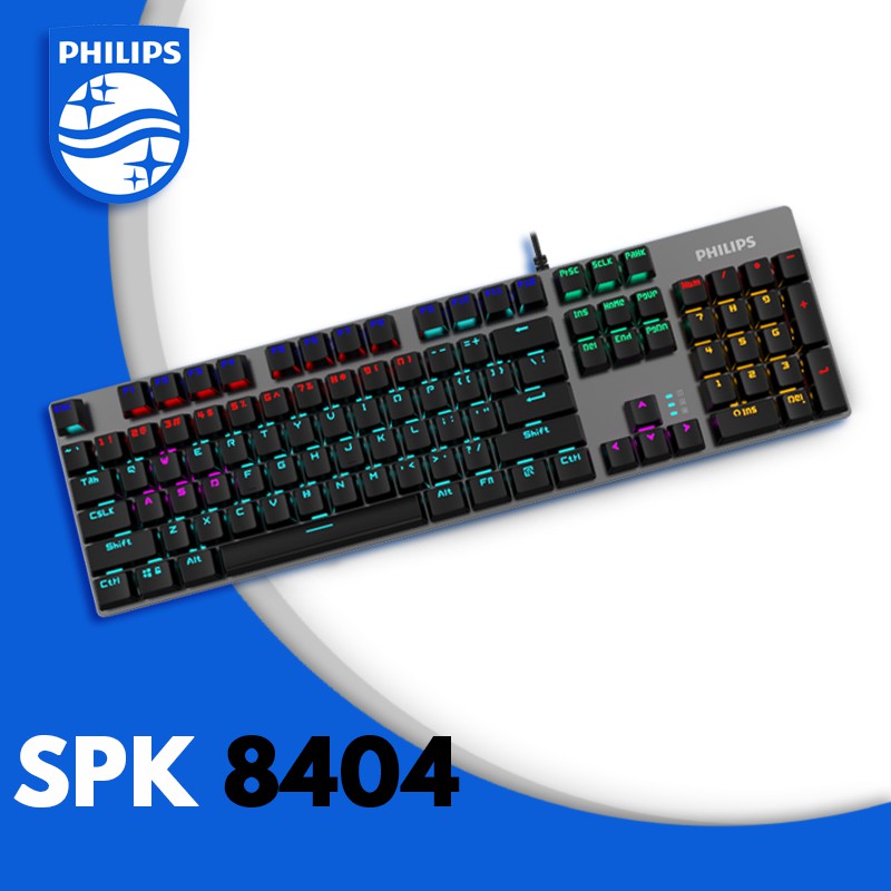 โปรโมชั่น keyboard คีย์บอร์ด คีย์บอร์ดบลูทูธ คียบอร์ดไฟ Philips SPK ...