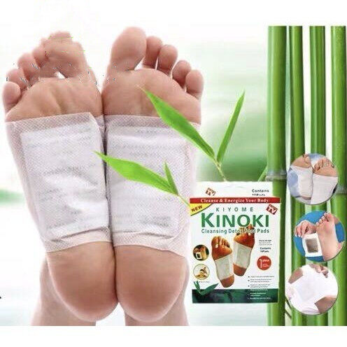 STARS. KINOKI Foot Pad คิโนกิ แผ่นแปะเท้า แผ่นเเปะเท้า แผ่นแปะเท้าดูด ...
