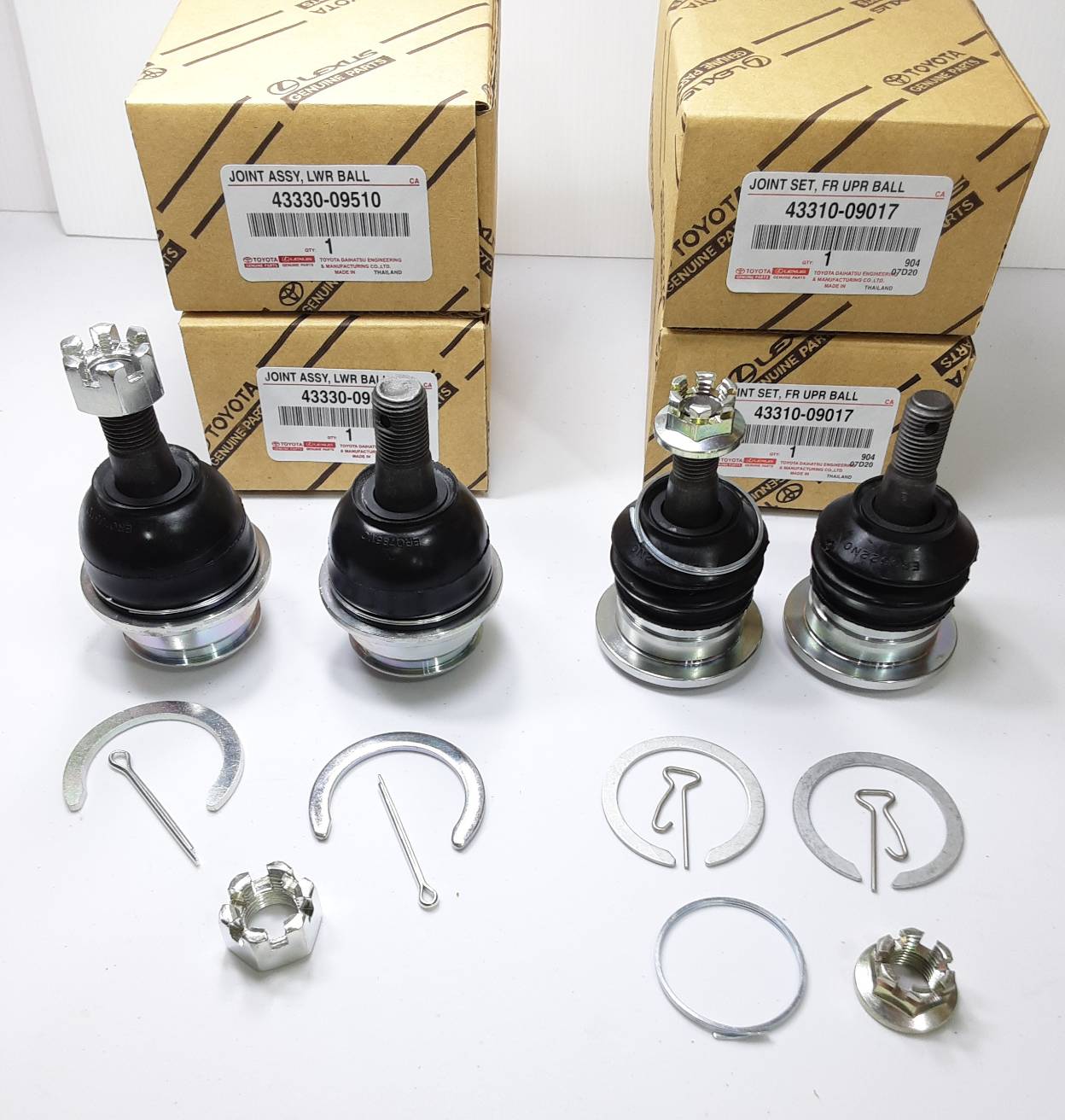 ลูกหมากปีกนกล่าง-บน TOYOTA VIGO REVO FORTUNER43310-09015(09017)43330 ...