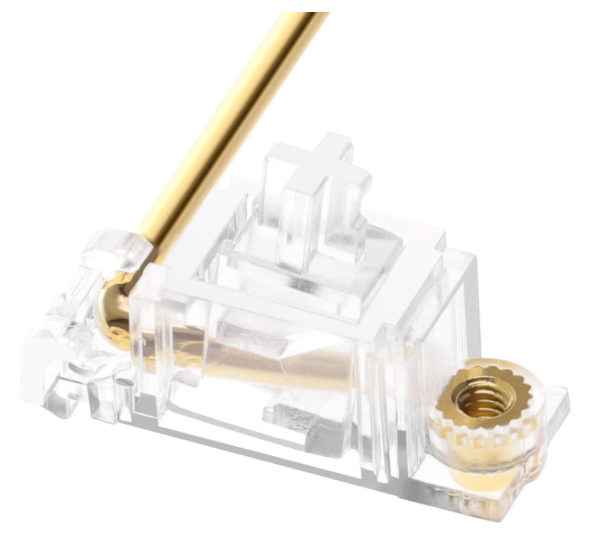 Durock Stabilizer V2 Mechanical Keyboard PCB Mounted Screw-in สีใส ...