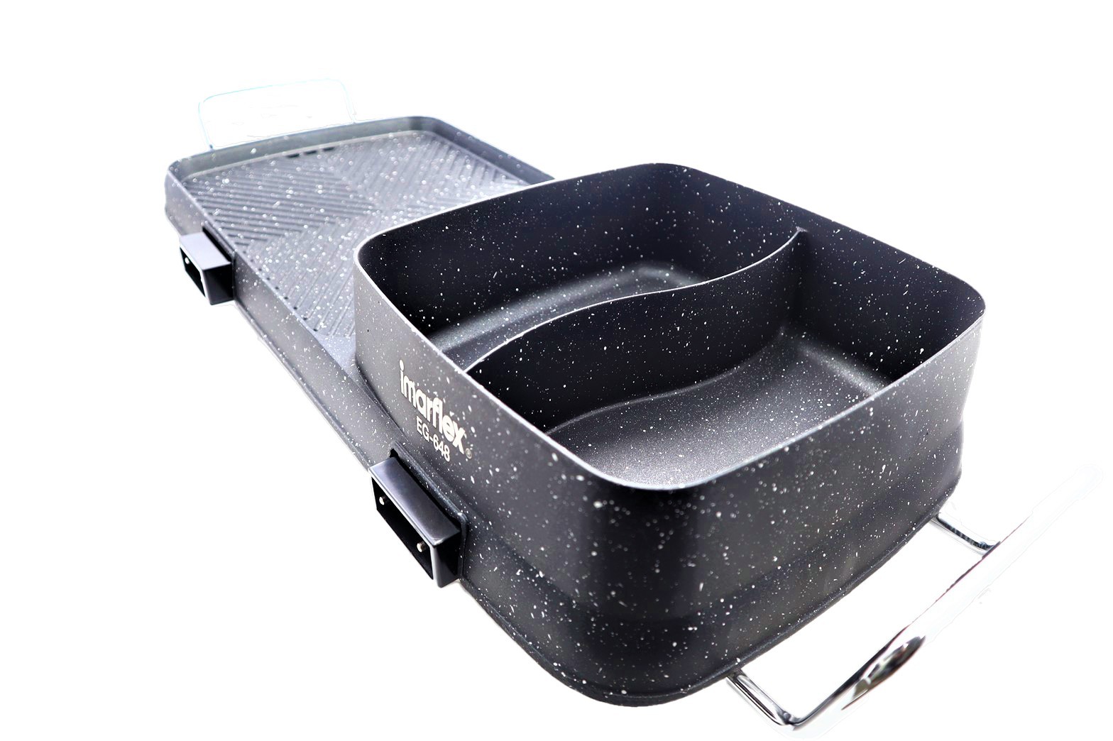 IMARFLEX ( PCM ) เตาปิ้งย่างเอนกประสงค์ ลายหินอ่อน 2500W. รุ่น EG-648 | Lazada.co.th