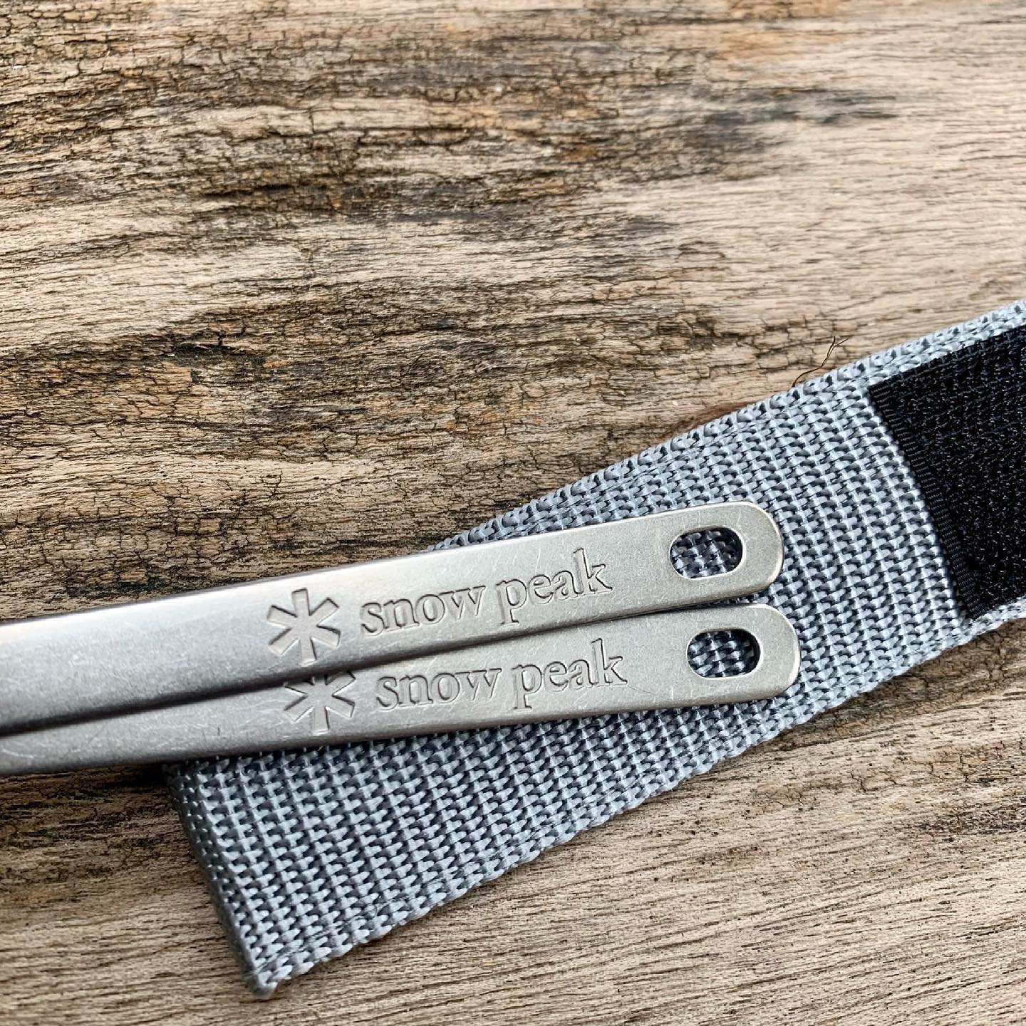 Snow Peak Titanium fork & Spoon Set - mondaycamping - ThaiPick