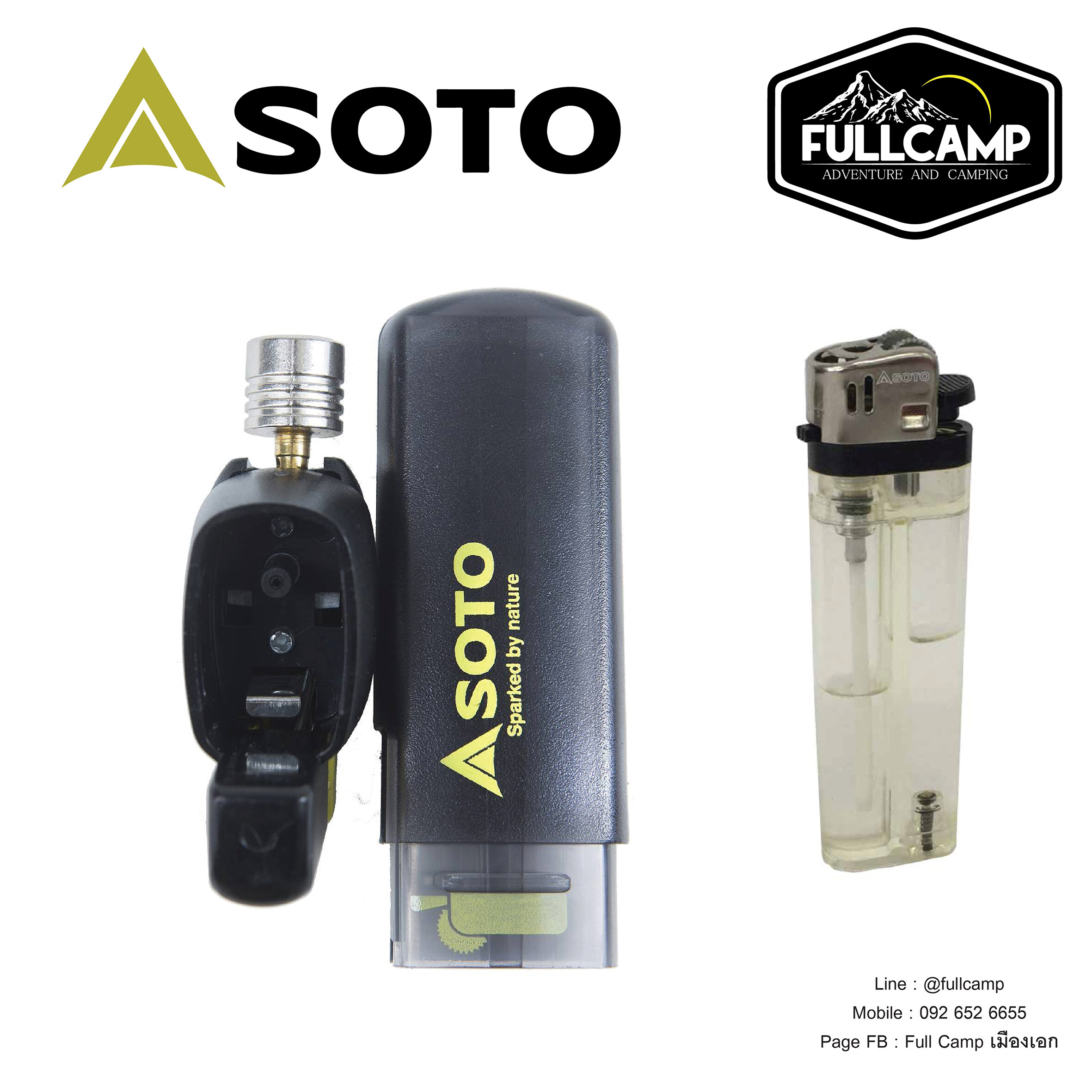 Soto Pocket Torch - Full Camp - ThaiPick