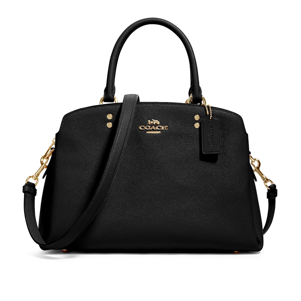 กระเป๋าสะพายข้าง COACH 91493 LILLIE CARRYALL (IMBLK) Color: IM/BLACK ...