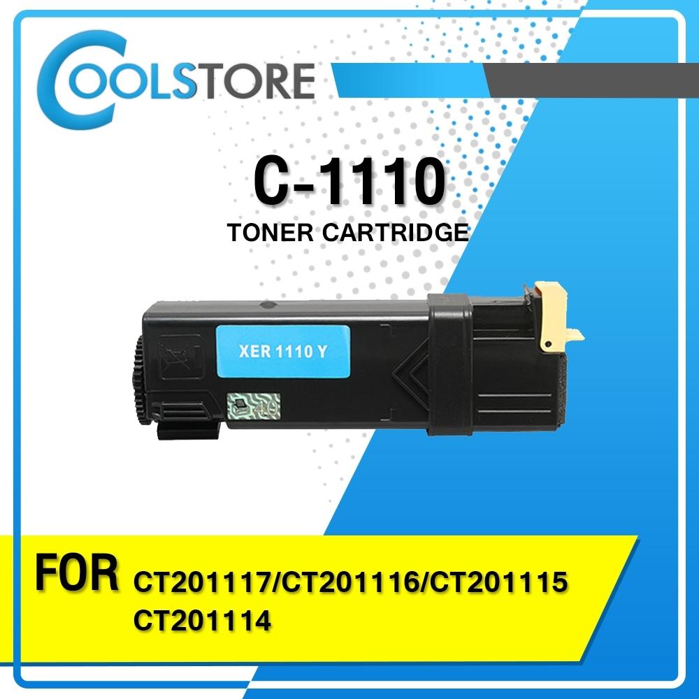 COOL ตลับหมึกเลเซอร์โทนเนอร์ สำหรับ Fuji Xerox C1110B/C1110/1110/1110M/1110C/1110BK For Prinfer ...