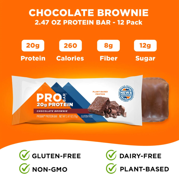 PROBAR Chocolate Brownie Protein Bar - Sunshine Market - ThaiPick