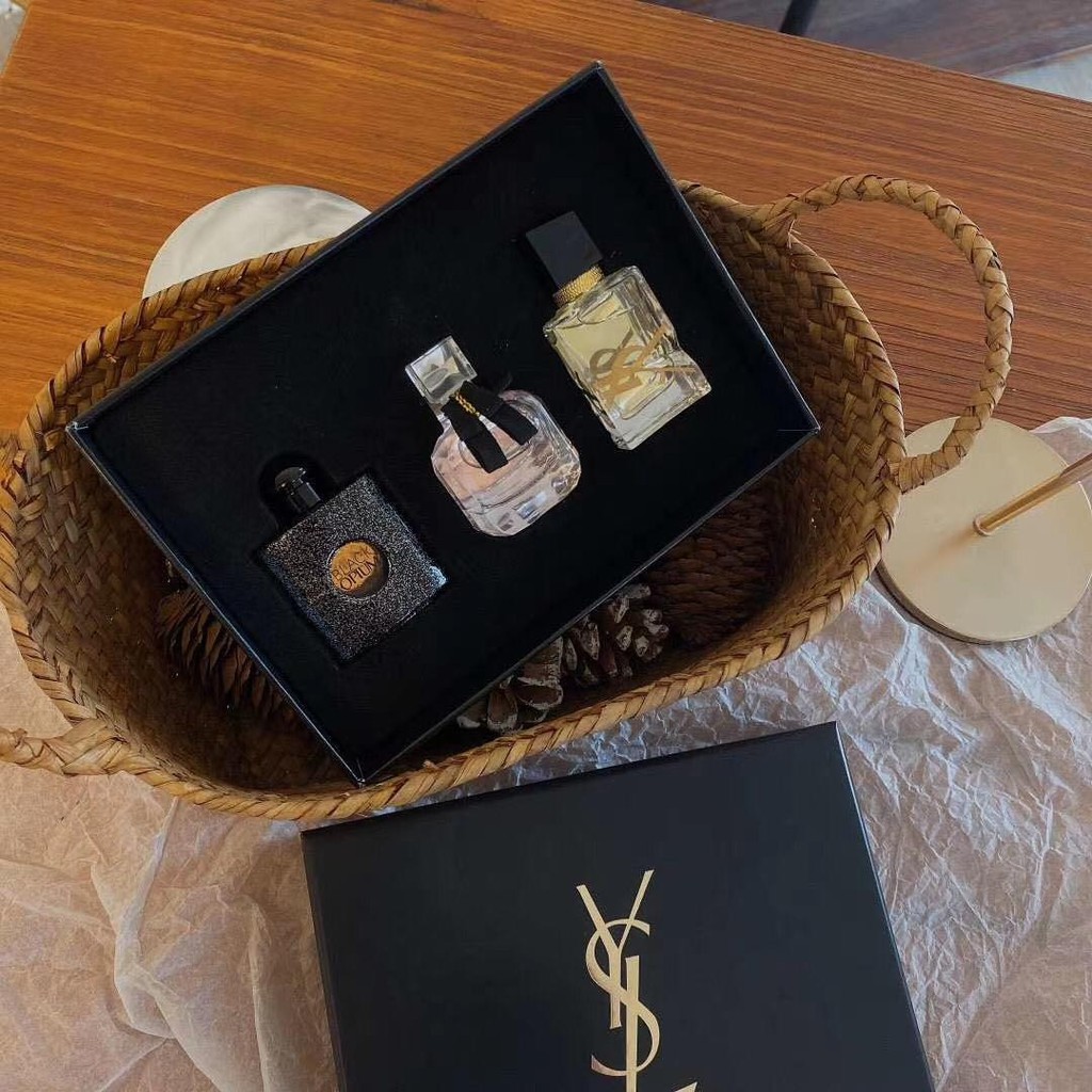 "น้ำหอมแท้" น้ำหอมเซ็ท YSL Limited Perfume Set Freedom Water Black ...