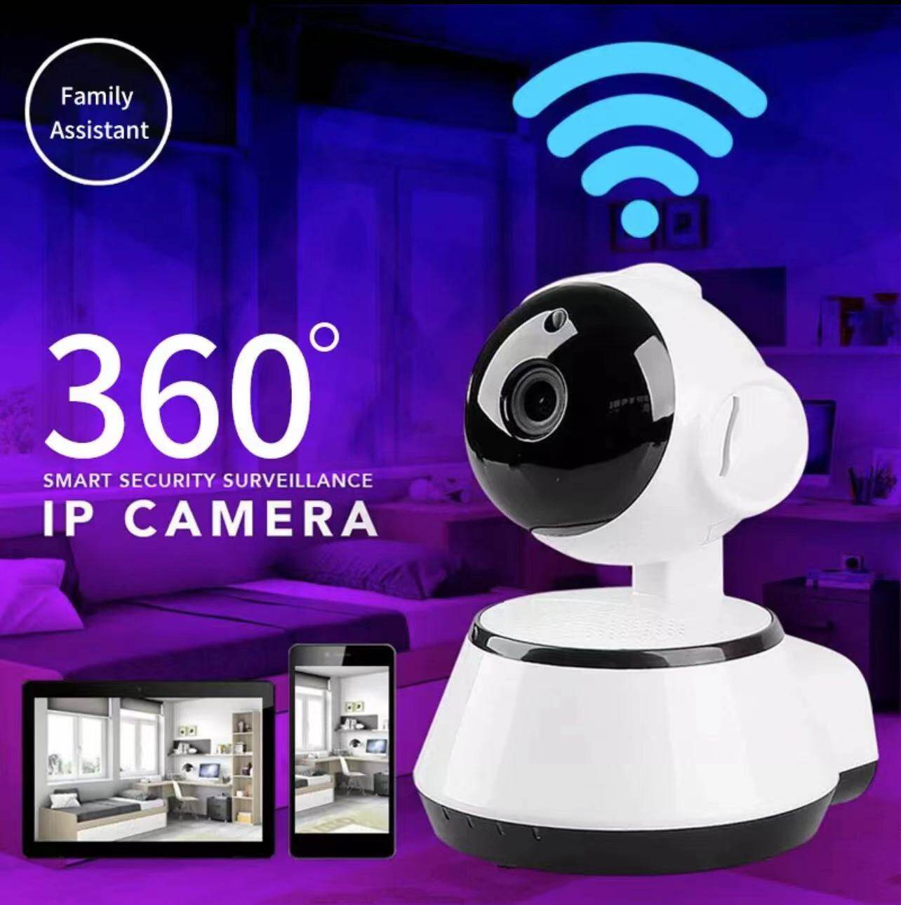 1080P HD Day Night Auto Vision WiFi IP Camera V380 Pro 2.0 ล้านพิกเซล ...