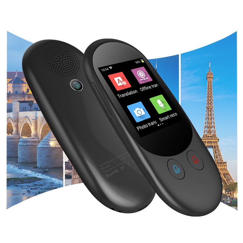 【ใช้ได้ครับออฟไลน์】เครื่องแปลภาษา รุ่น iTranF1 Pro Voice Translator 102 ...