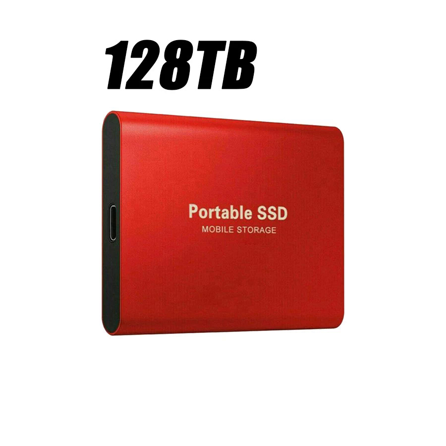 แบบพกพาความเร็วสูง Solid State Drive 2TB 4TB 8TB 16TB 64TB SSD ฮาร์ดไดร ...