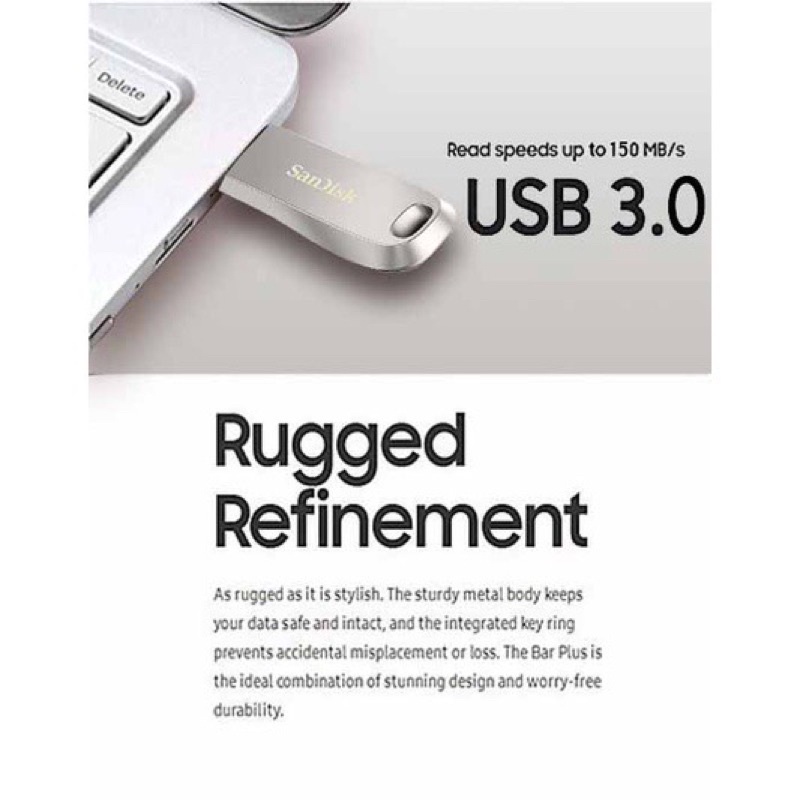 แฟลชไดร์ฟ SANDISK Flash Drive Ultra flair USB 3.0 (SDCZ73-G46) 8GB 16GB ...