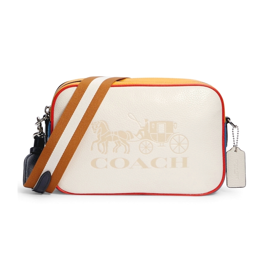 กระเป๋าสะพายข้าง COACH 3041 JES CROSSBODY IN COLORBLOCK (SVCAH) - Madam Classic - ThaiPick
