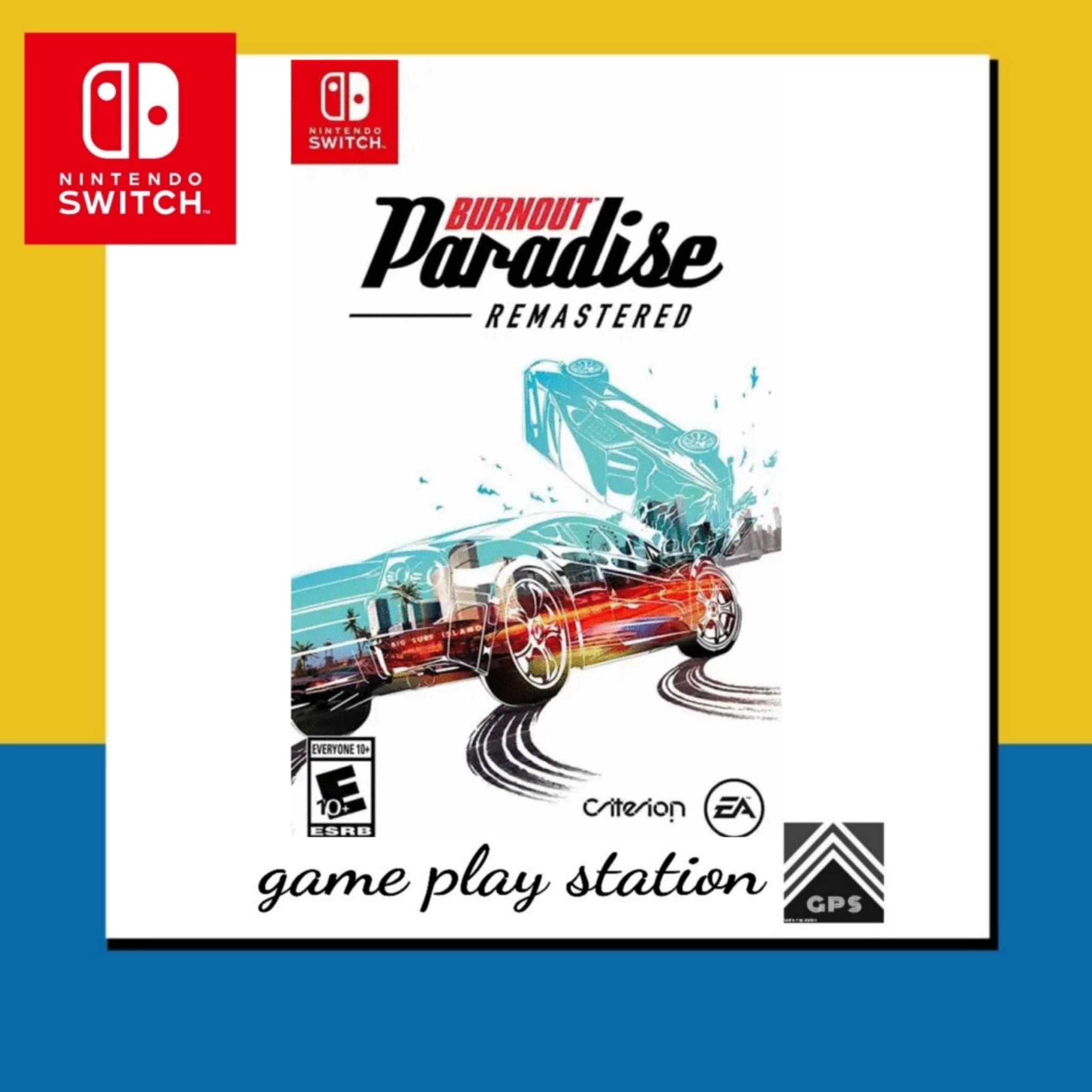nintendo switch burnout paradise remastered ( english ) / zone 1 / zone ...