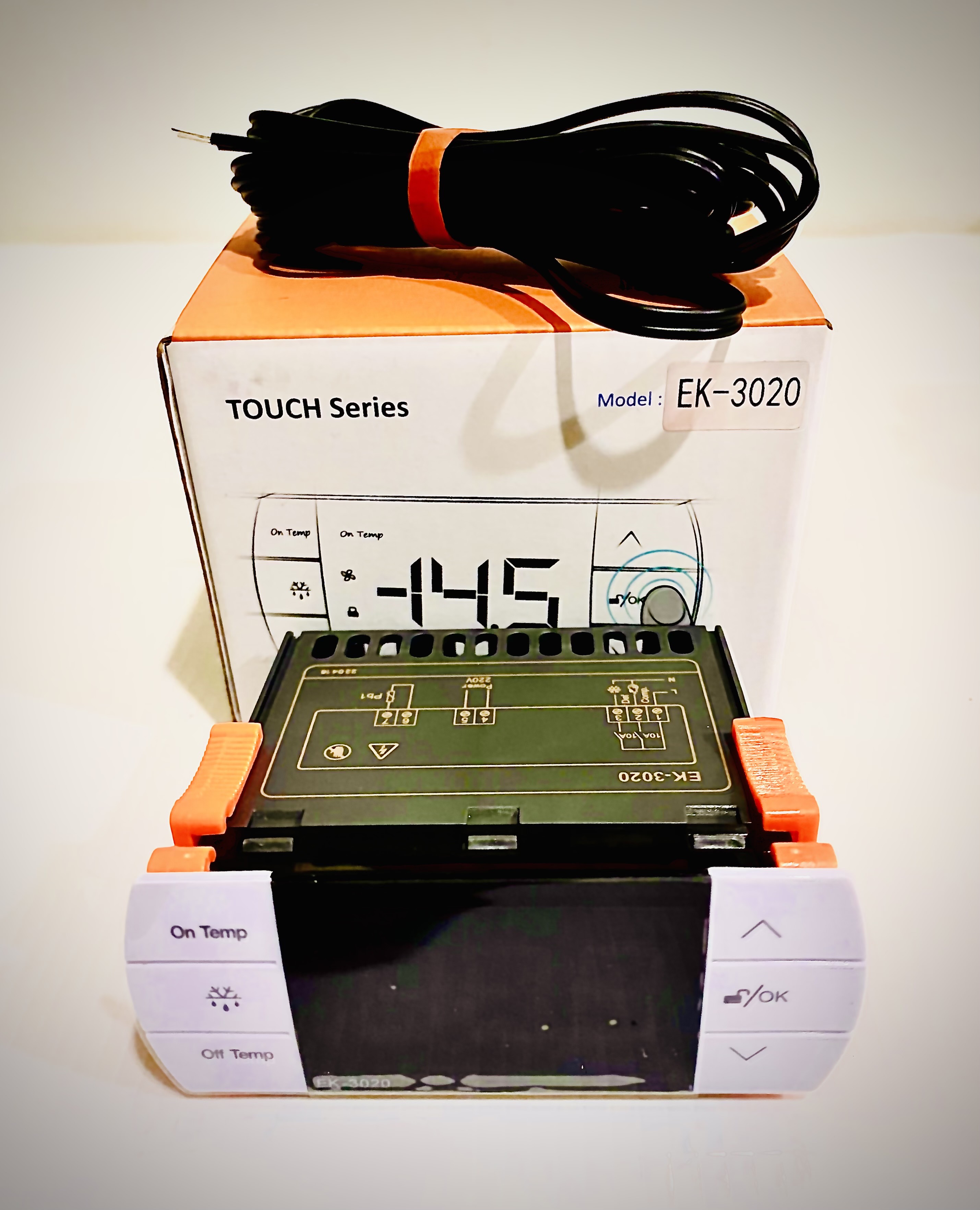 ชุดควบคุมอุณหภูมิ ดิจิตอล สำหรับตู้แช่ ตู้เย็น ห้องเย็น Elitech EK-3020 ,EK-3030 (DIGITAL ...