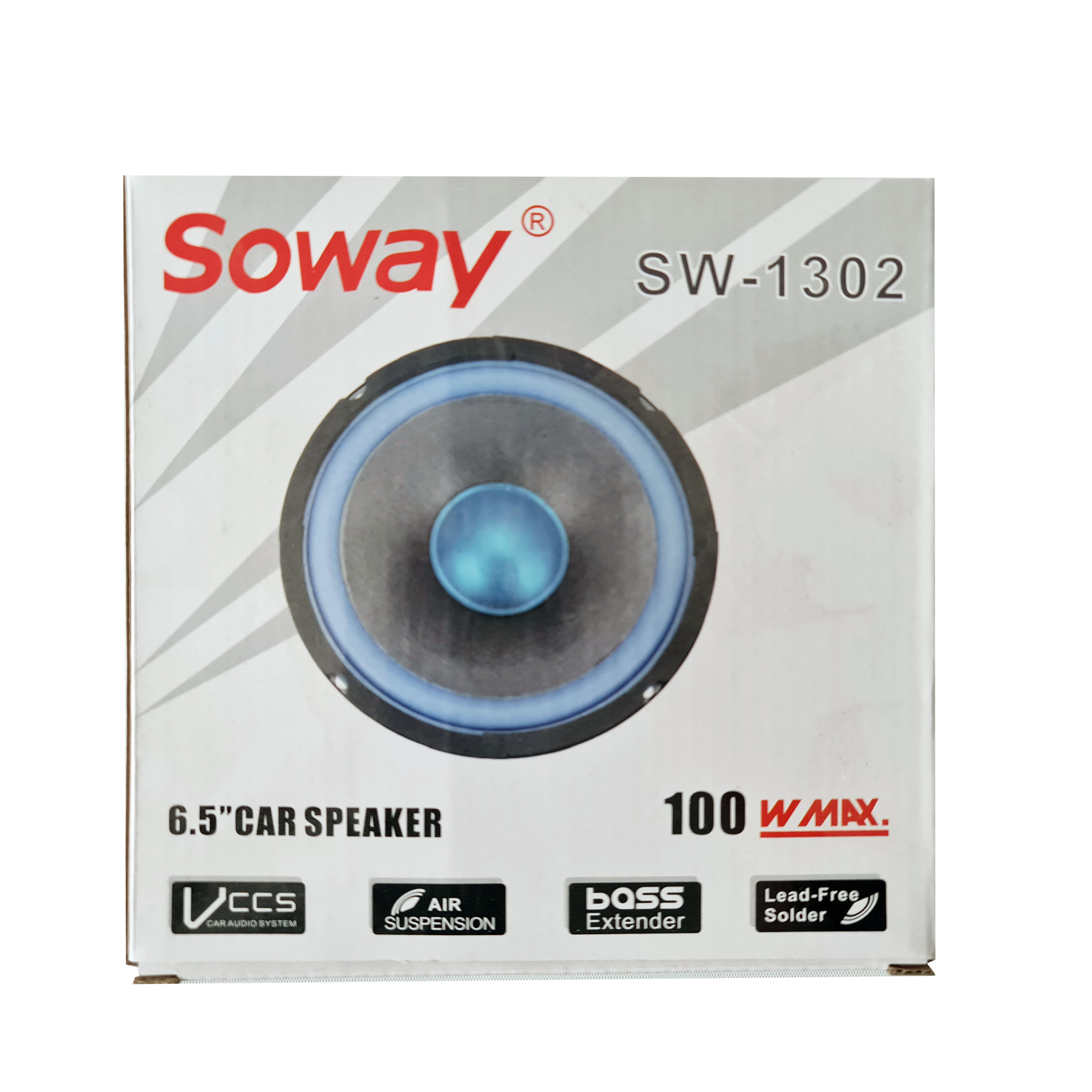 ลำโพงเสียงกลาง 6.5 นิ้ว Soway รุ่น SW-1302 (1 ดอก1 คู่) 100W 4 Ohm ...