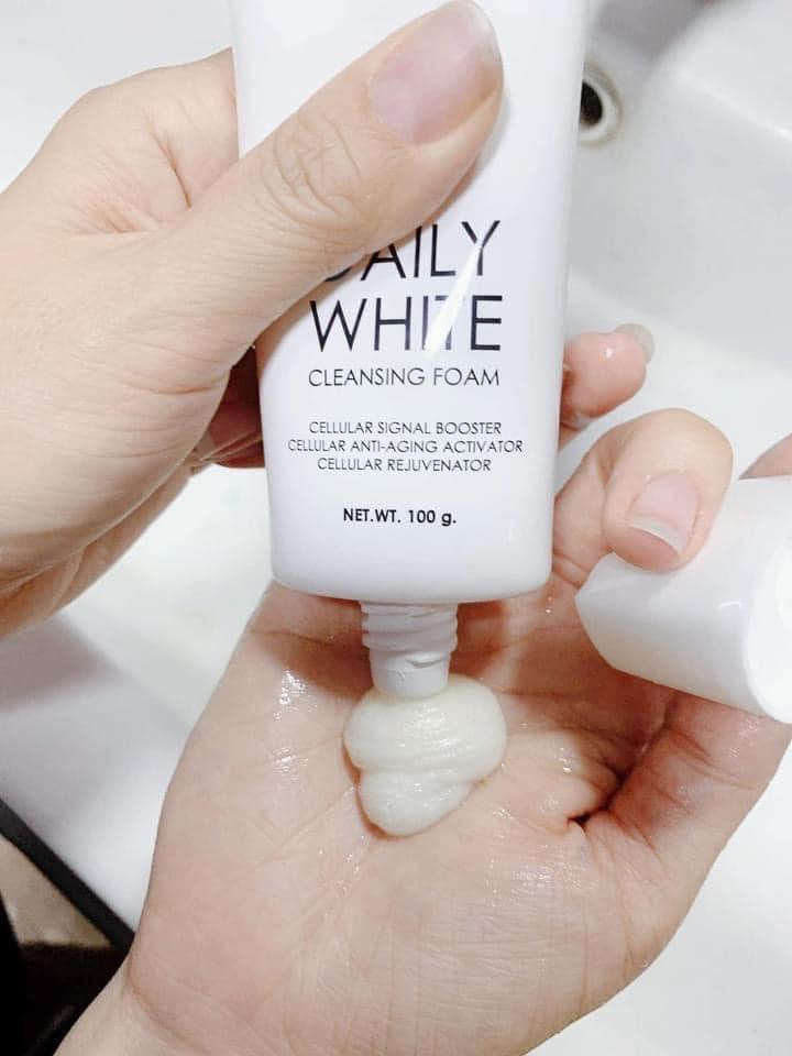 โฟมล้างหน้า Daily white Cleansing foam - ครีมไพร ของแท้ JustSecret ...