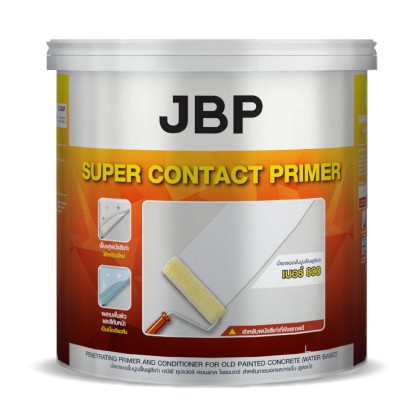 พร้อมส่ง โปรโมชั่น สีรองพื้นปูนเก่าเจบีพี สูตรน้ำ JBP Super Contact ...