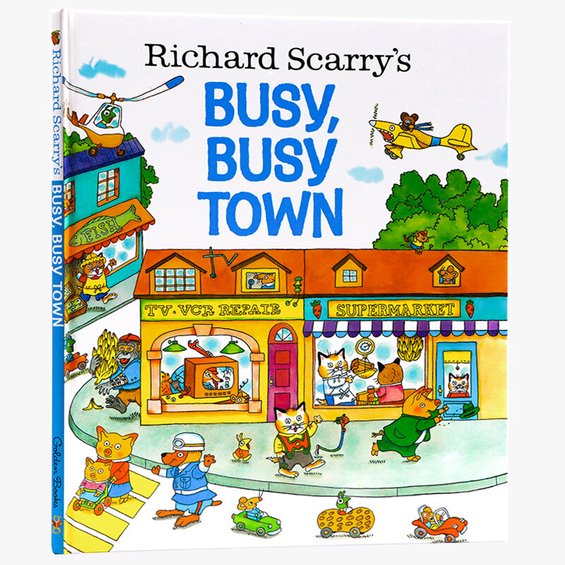 หนังสือ เด็ก Busy Busy Town Hardcover Picture Book 3 March 2003 (Brand ...