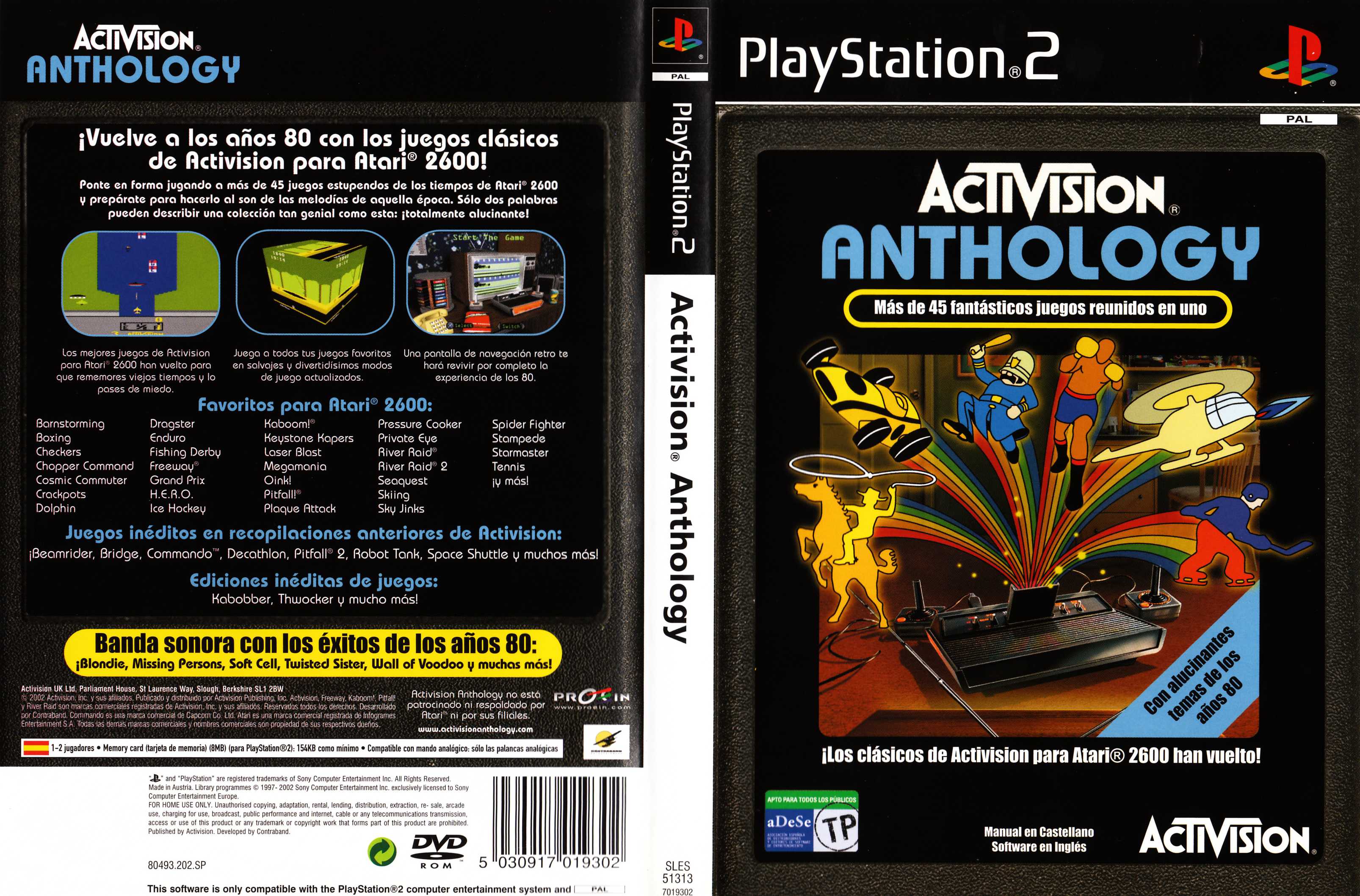 แผ่นเกมส์ PS2 Activision Anthology แผ่นไรท์ สกรีนแผ่น คุณภาพ ส่งไว ...