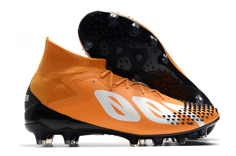 100 genuineAdidas Football Shoes-Adidas Predator Mutator 20.1 FG Orange ...