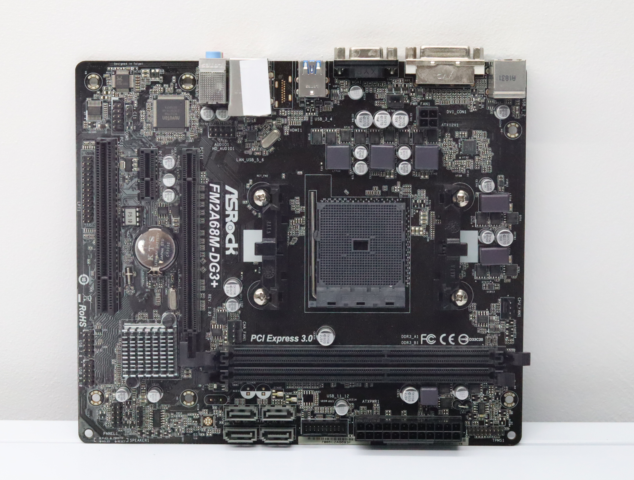 MAINBOARD เมนบอร์ด FM2 ASROCK FM2A68M-DG3+ | Lazada.co.th