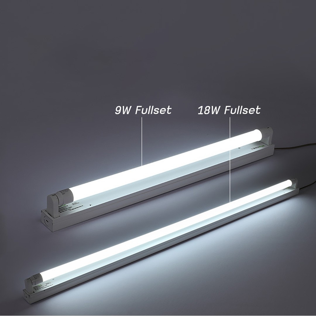 ชุดหลอดไฟLED พร้อมราง 9W 18W T8 FULL SET หลอดไฟแอลอีดี หลอดสั้นยาว HOTถูกที่สุด ขายส่ง - T&T777 ...