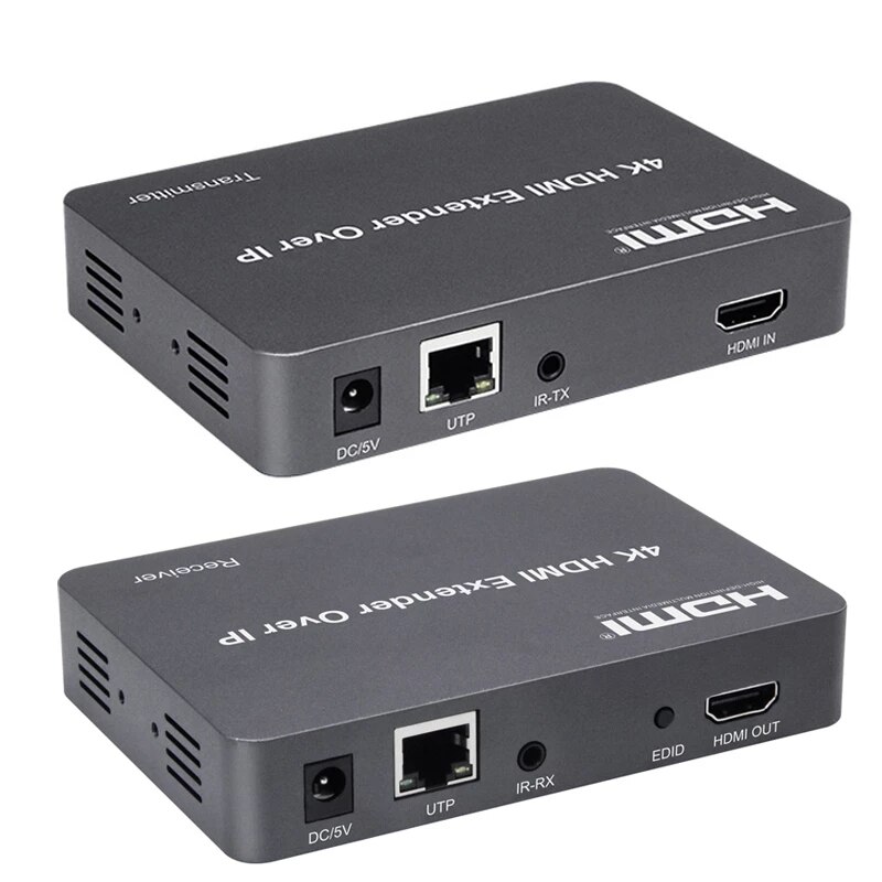 4K USB HDMI KVM Extender กว่า TCP IP 150M รองรับ HDMI Loop HDMI KVM ...