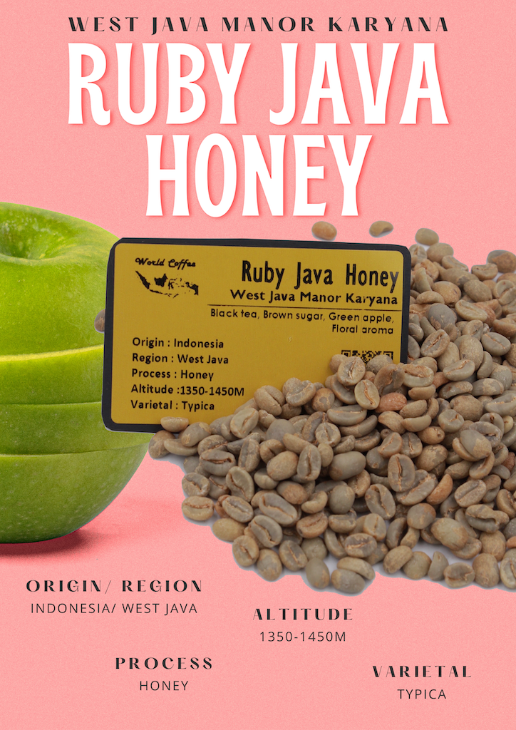 พร้อมส่ง เมล็ดกาแฟ Ruby Java Honey process/ เมล็ดกาแฟนอก/ สารกาแฟอินโดนีเซีย | Lazada.co.th