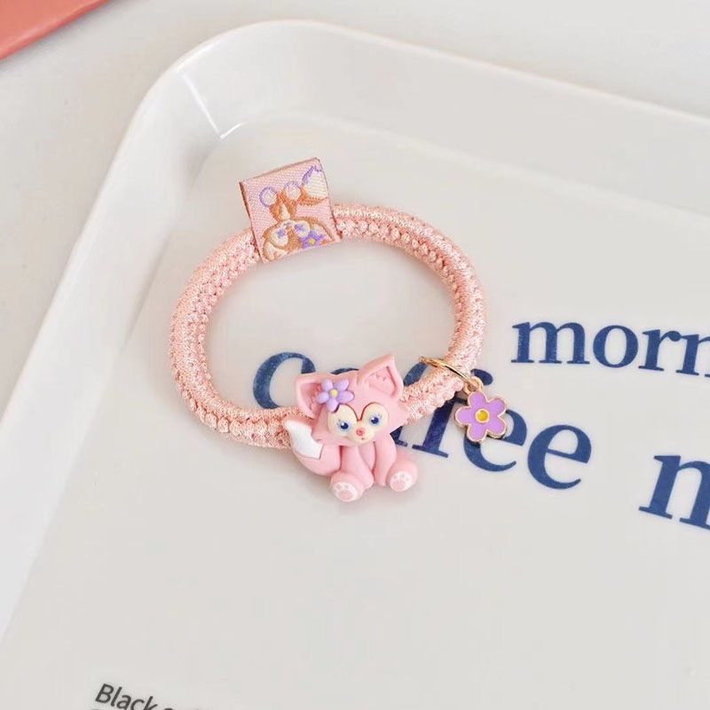 หัวการ์ตูนเชือกสร้อยข้อมือ Linna Bell มูลค่าสูง Little Fox เชือกผมสาว ...