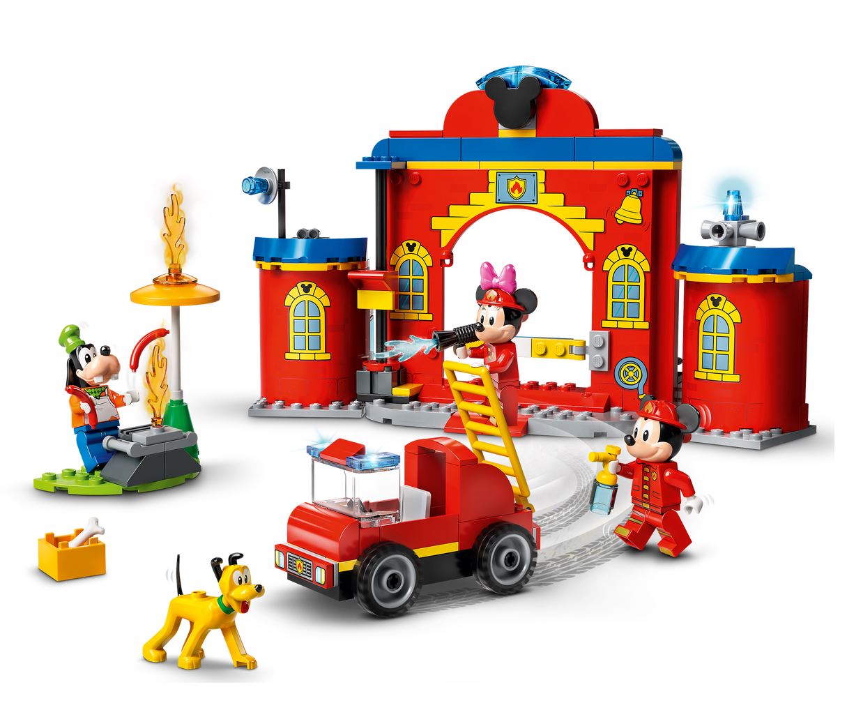 LEGO Mickey & Friends Fire Truck & Station 10776 - NT979 - ThaiPick