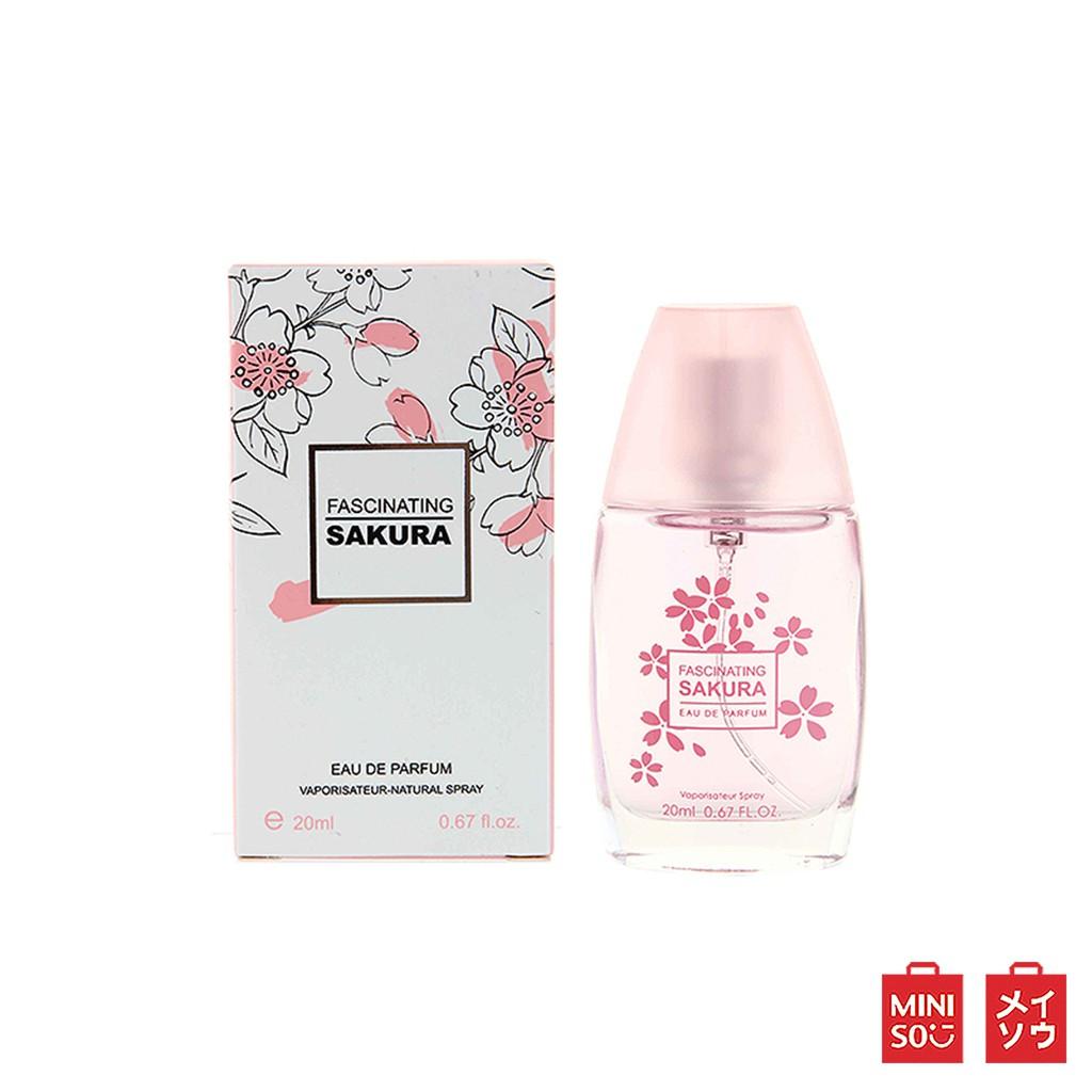 MINISO น้ำหอมผู้หญิง รุ่น Fascinating Sakura Lady Perfume น้ำหอมแท้ ...