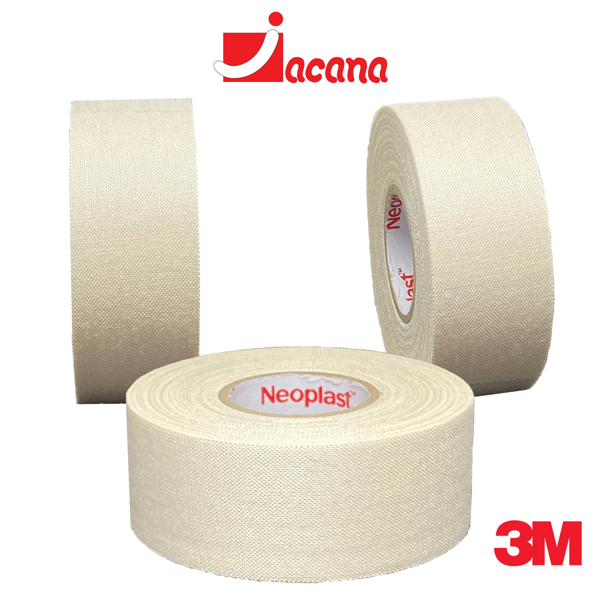 เทปพันนิ้ว (3M)(Neoplast) เทปล็อค เทปพันออกกำลัง เทปพันแผล ผ้ายางปิดแผล ...