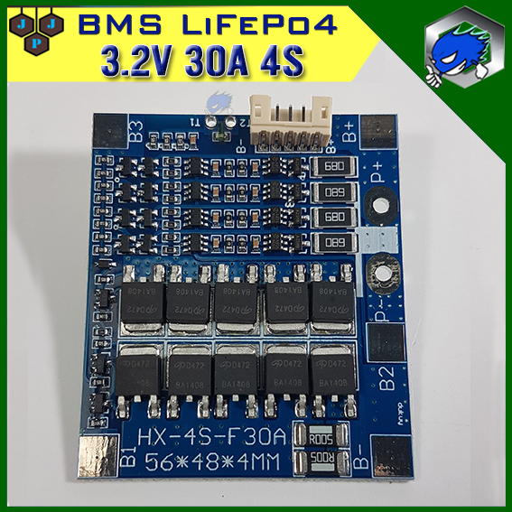BMS HX-4S-F30A LiFePO4 4S 12V 30A/50A/100A วงจรควบคุมแบตเตอรี่ | Lazada.co.th