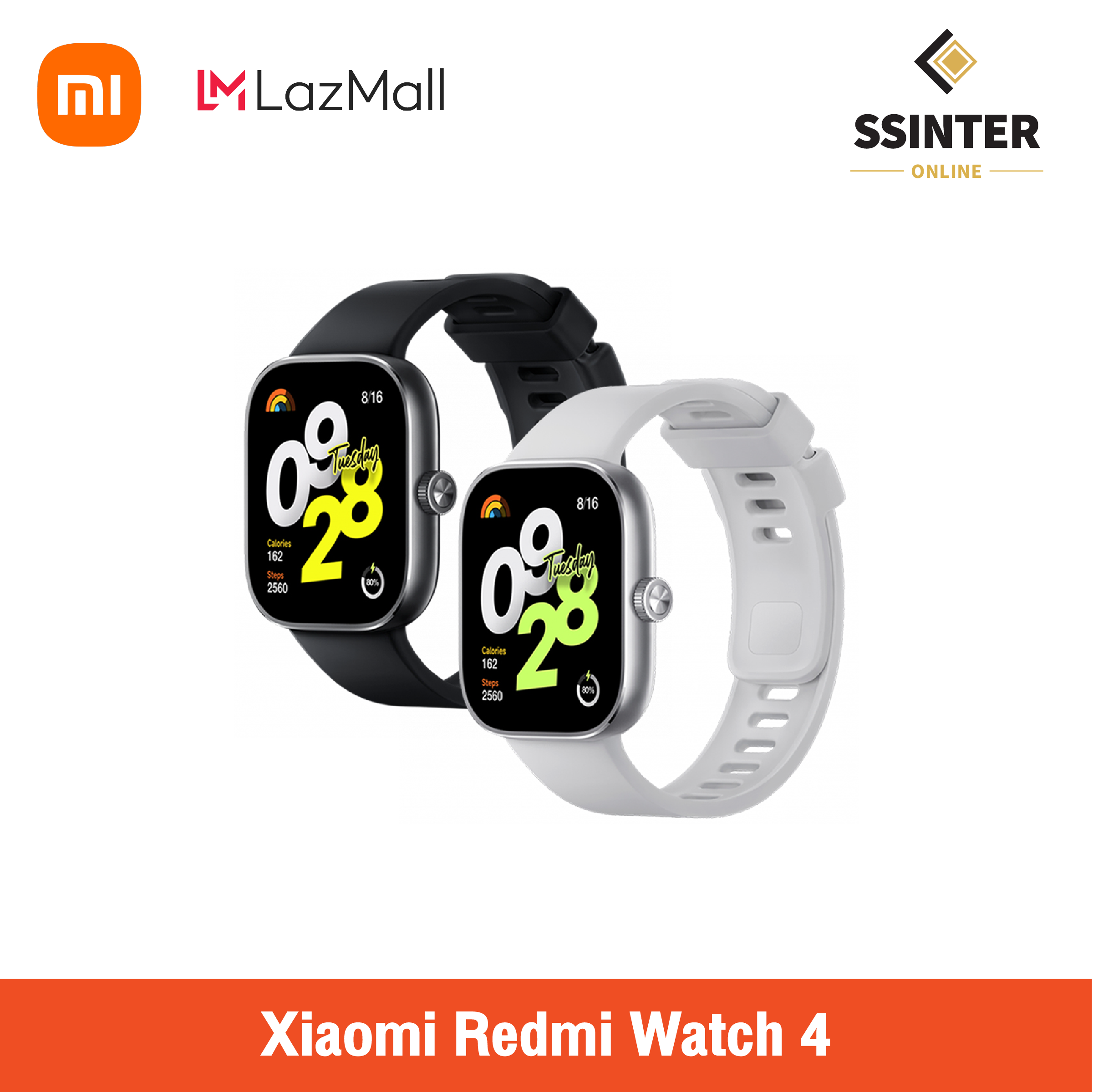 Xiaomi Redmi Watch 4 เสี่ยวหมี่ สมาร์ทวอทช์ (รับประกันศูนย์ไทย ...