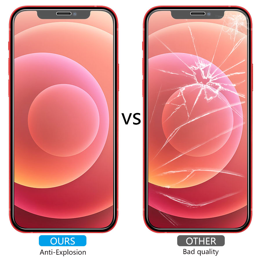 ฟิล์มกระจก For Iphone 14 13 12 11 Pro Xs Max X Xr 8 7 6 6s Plus Se 2020