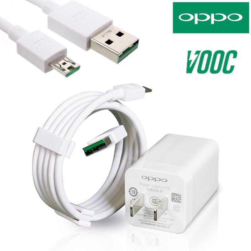 OPPO ชุดหัวและสายชาร์จเร็ว Vooc Charge Cable Micro Usb 7pin ของแท้ ยาว ...