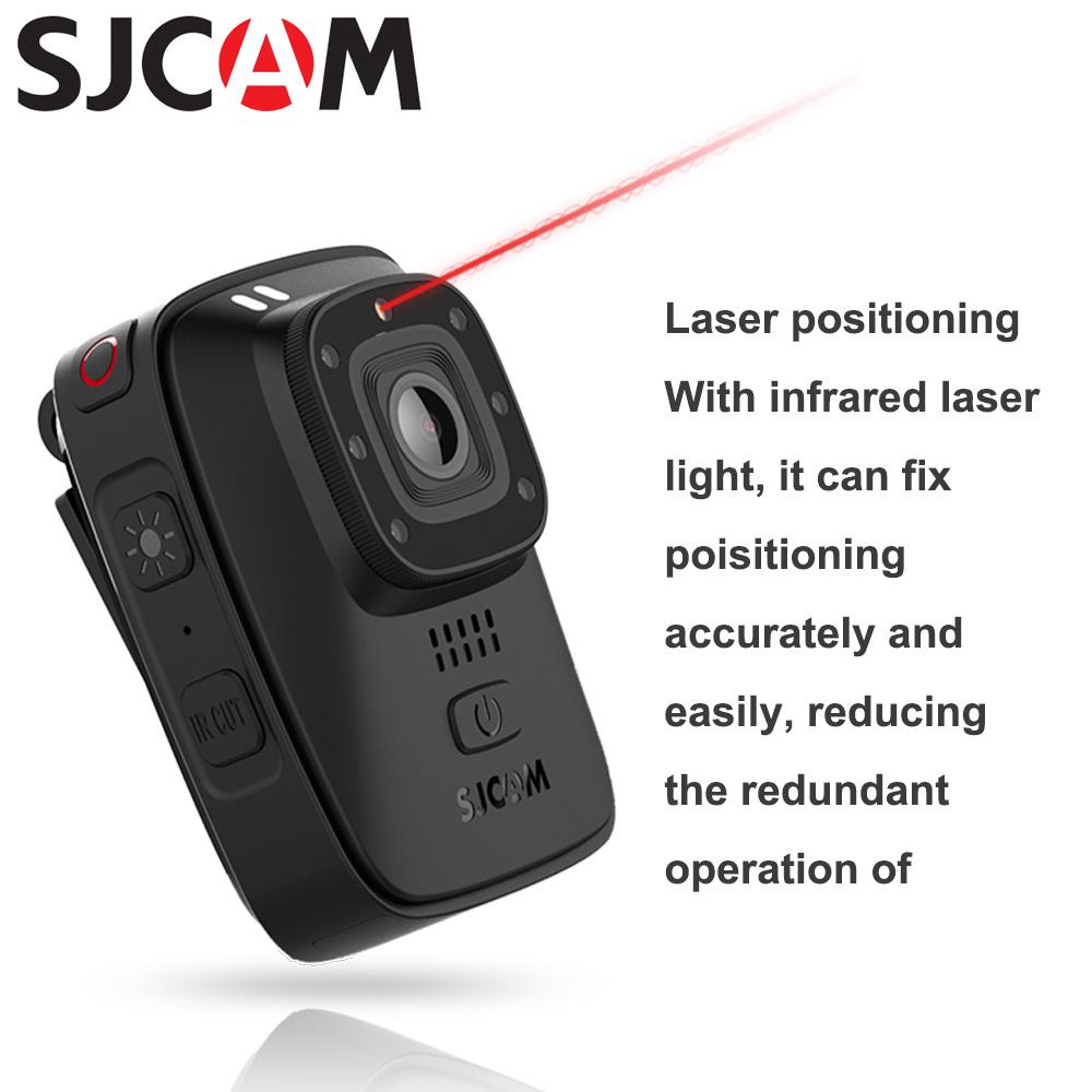 SJCAM A10 Portable Body Camera Wearable Infrared Security Camera IR-Cut ...