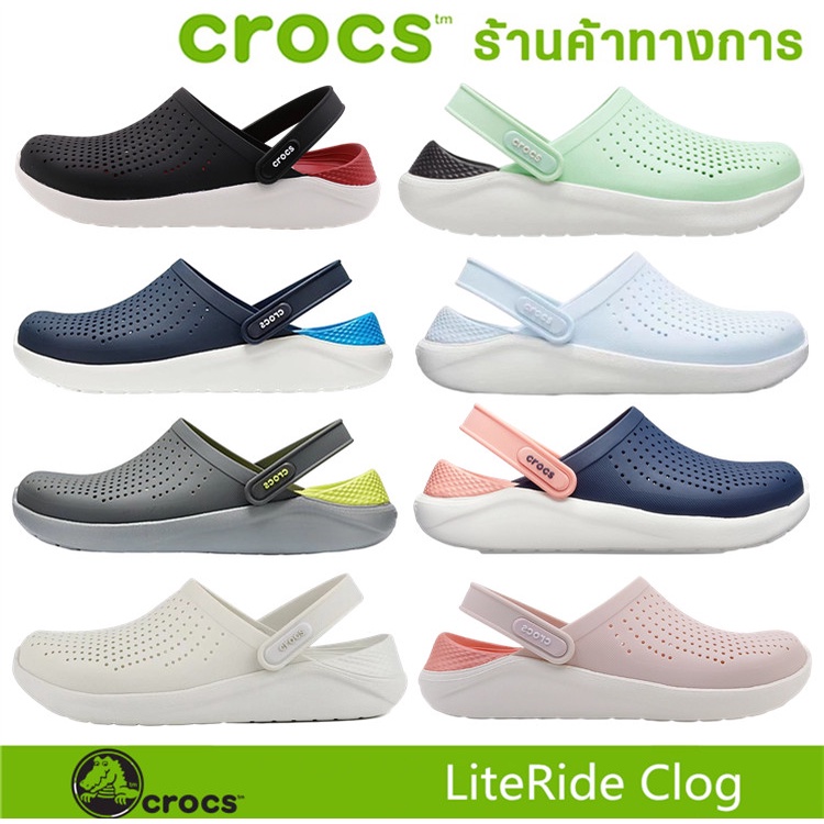 Crocs LiteRide Clog รองเท้าคร็อคส์ แท้ รุ่นฮิต ได้ทั้งชายหญิง⚡️c8—-c13 ...