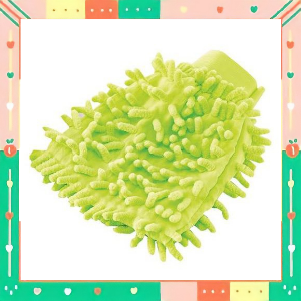 WEE STORE ⭐สินค้าคุณภาพ⭐ถุงมือปัดฝุ่นผ้าไมโคร ทำความสะอาด สีเขียว ...