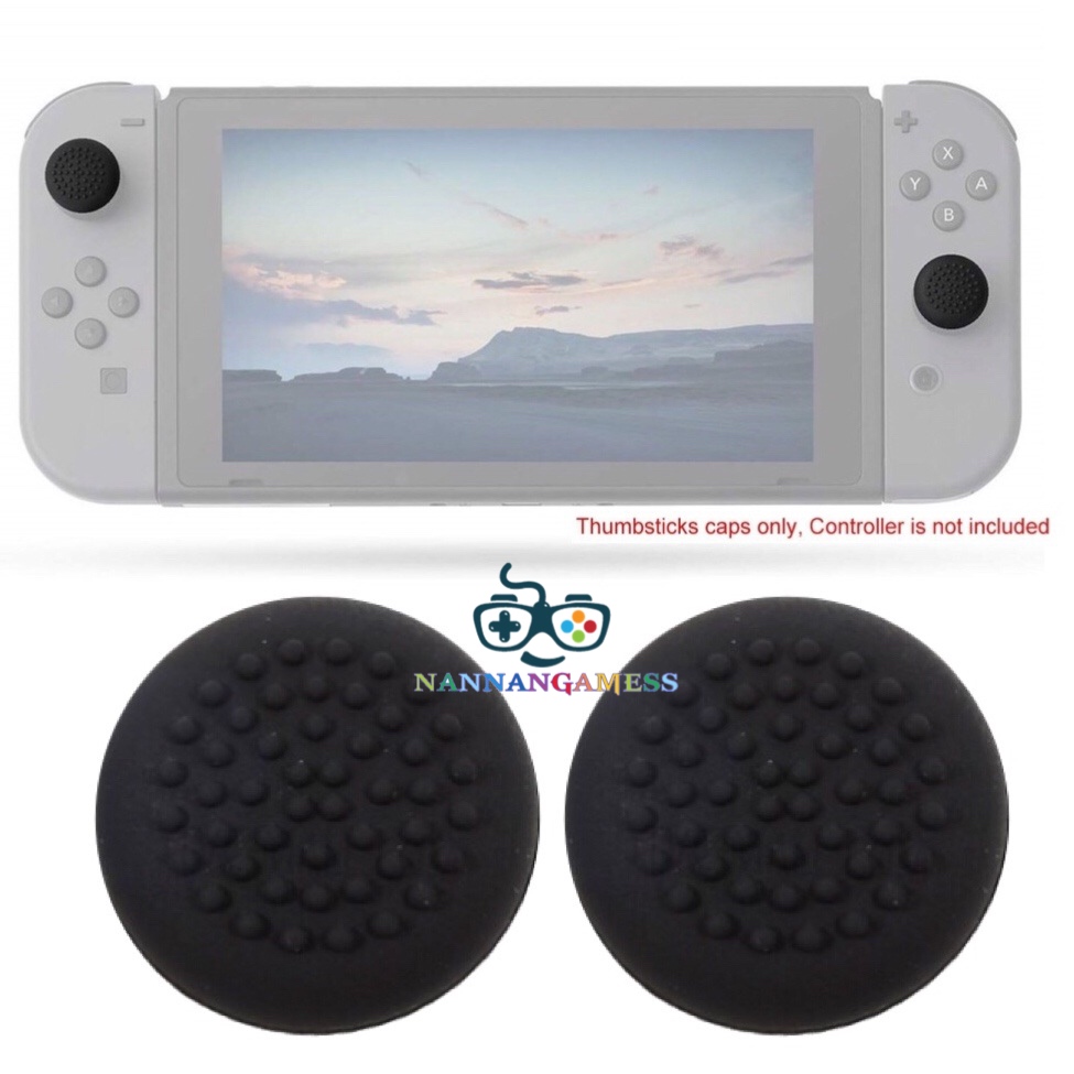 Silicone Anti-slip Analog Thumb Stick ThumbStick Grip Caps Cover For ...
