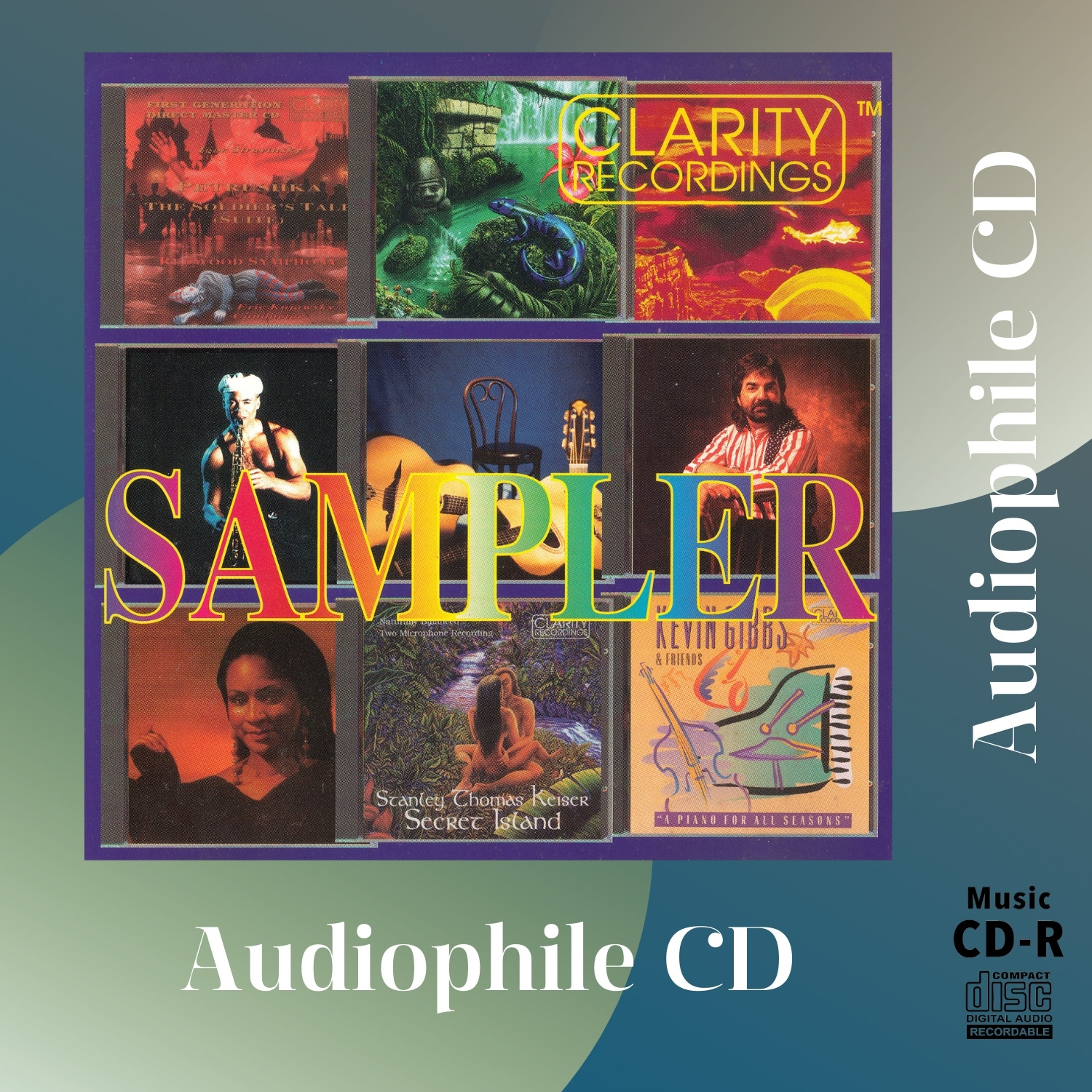 CD AUDIO เพลงสากล อัลบั้มรวมเพลงทดสอบเครื่องเสียง บันทึกเสียงดี Sampler ...