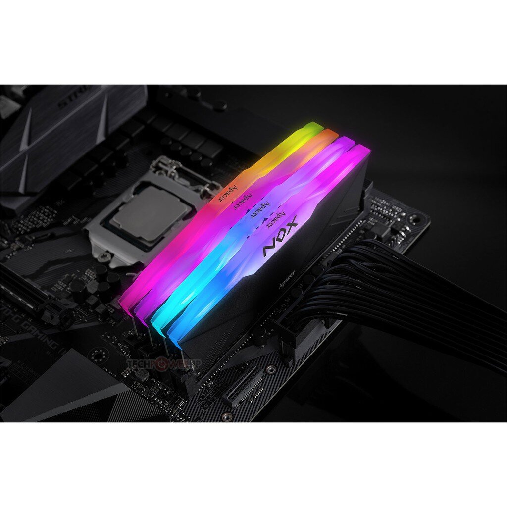 8GB (8GBx1) DDR4 2666 RAM PC (แรมพีซี) Apacer NOX RGB ประกัน LT - NAVA ...