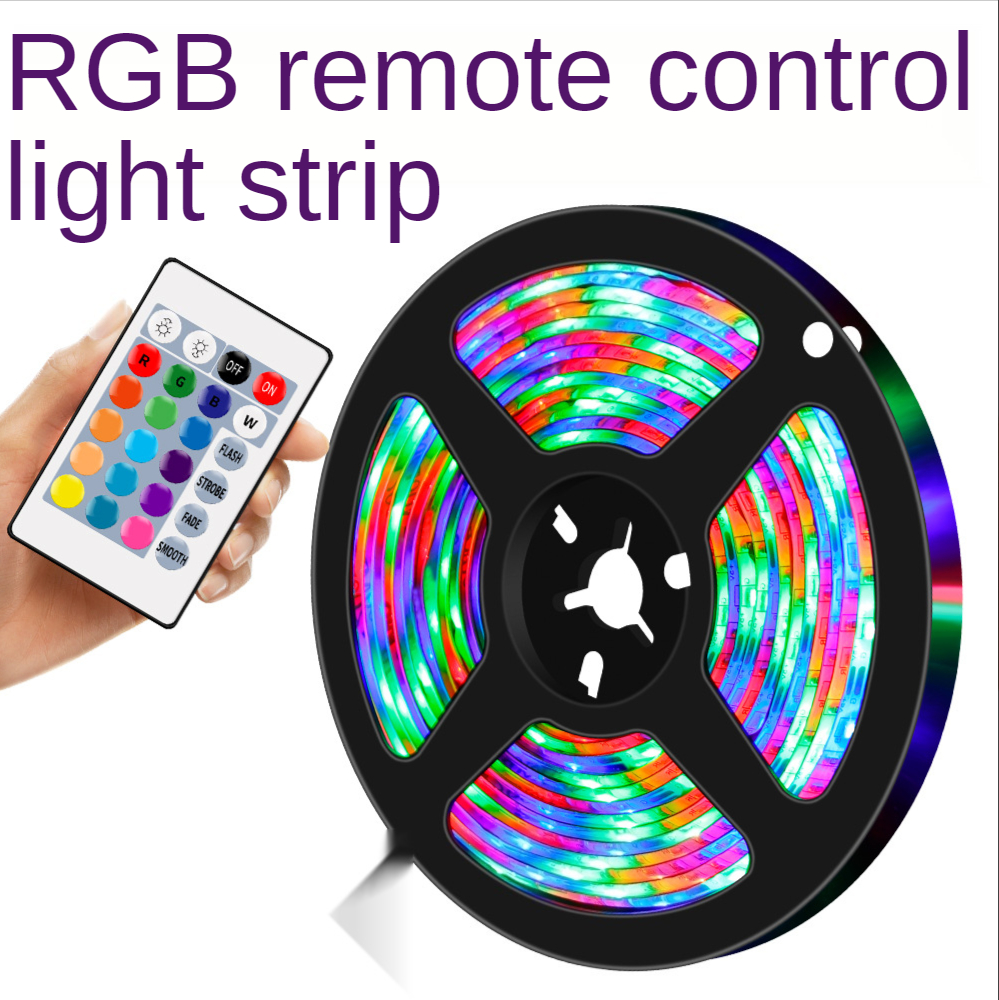 RGB Light Bar 16 Color Remote Control Waterproof Colorful Neon ...