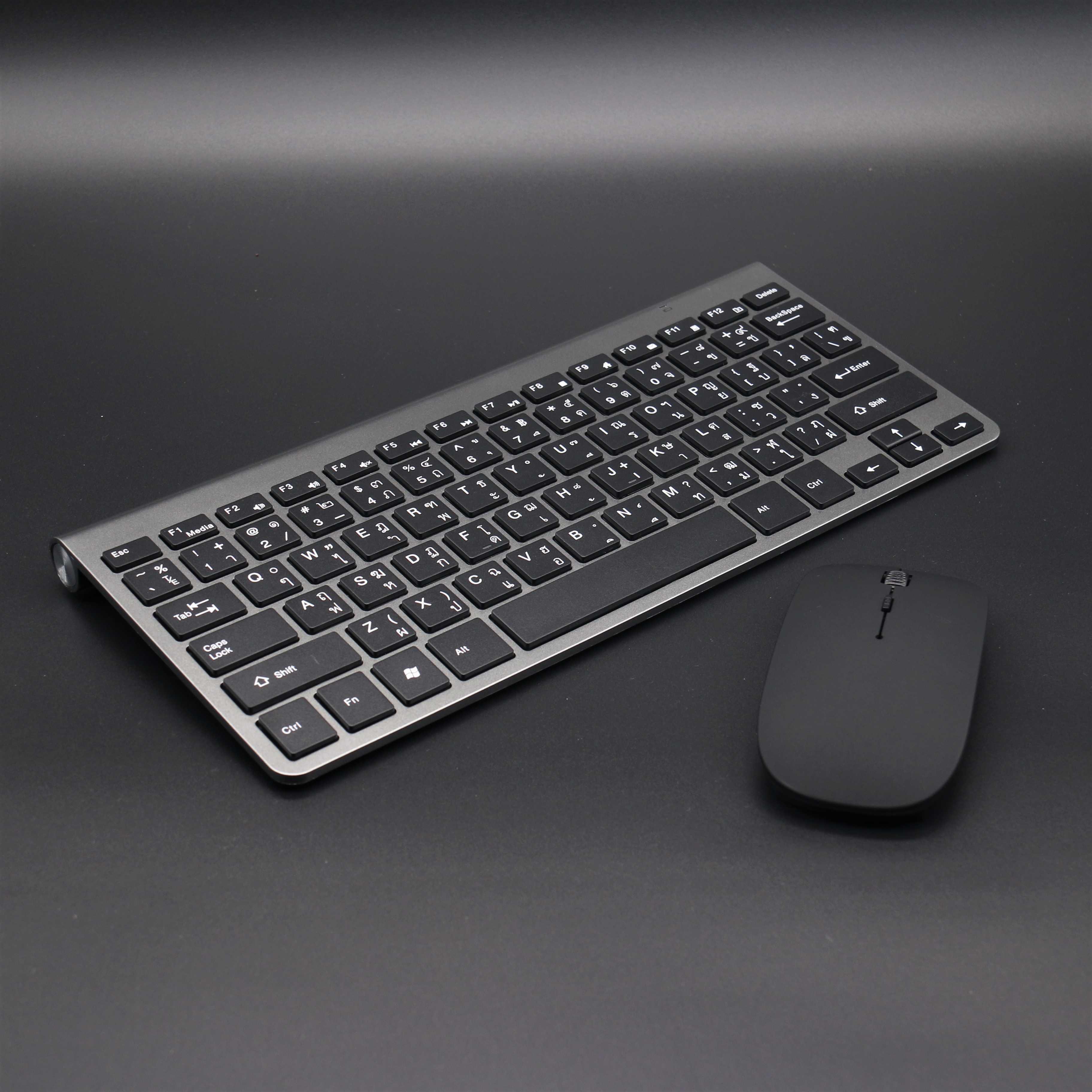 [Wireless Office Keyboard] ชุดเมาส์ คีย์บอร์ด ไร้สาย (สีดํา) แป้นพิมพ์ ...
