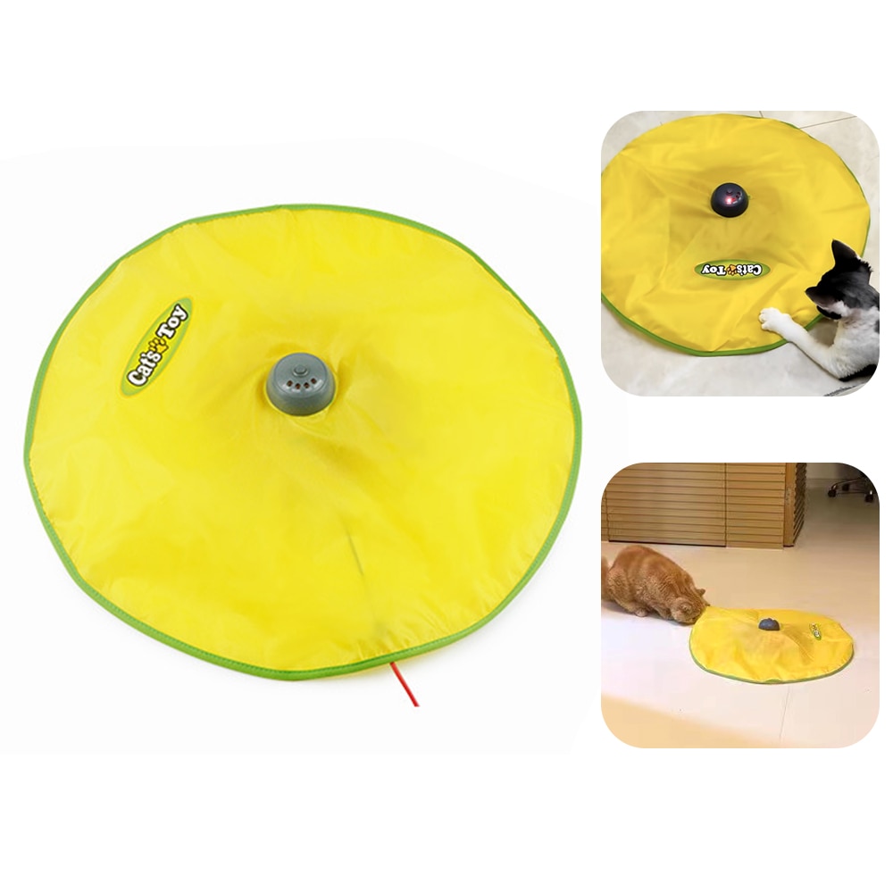 Automatic Interactive Pet Toy For Cat Kitty Motion Undercover Mouse ...