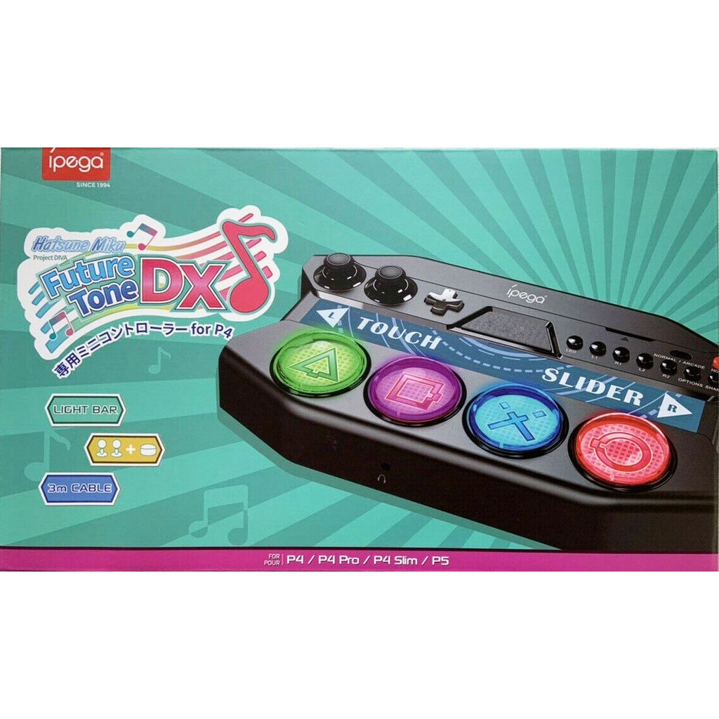 พร้อมส่ง PS4 HATSUNE MIKU PROJECT DIVA FUTURE TONE DX MINI CONTROLLER ...
