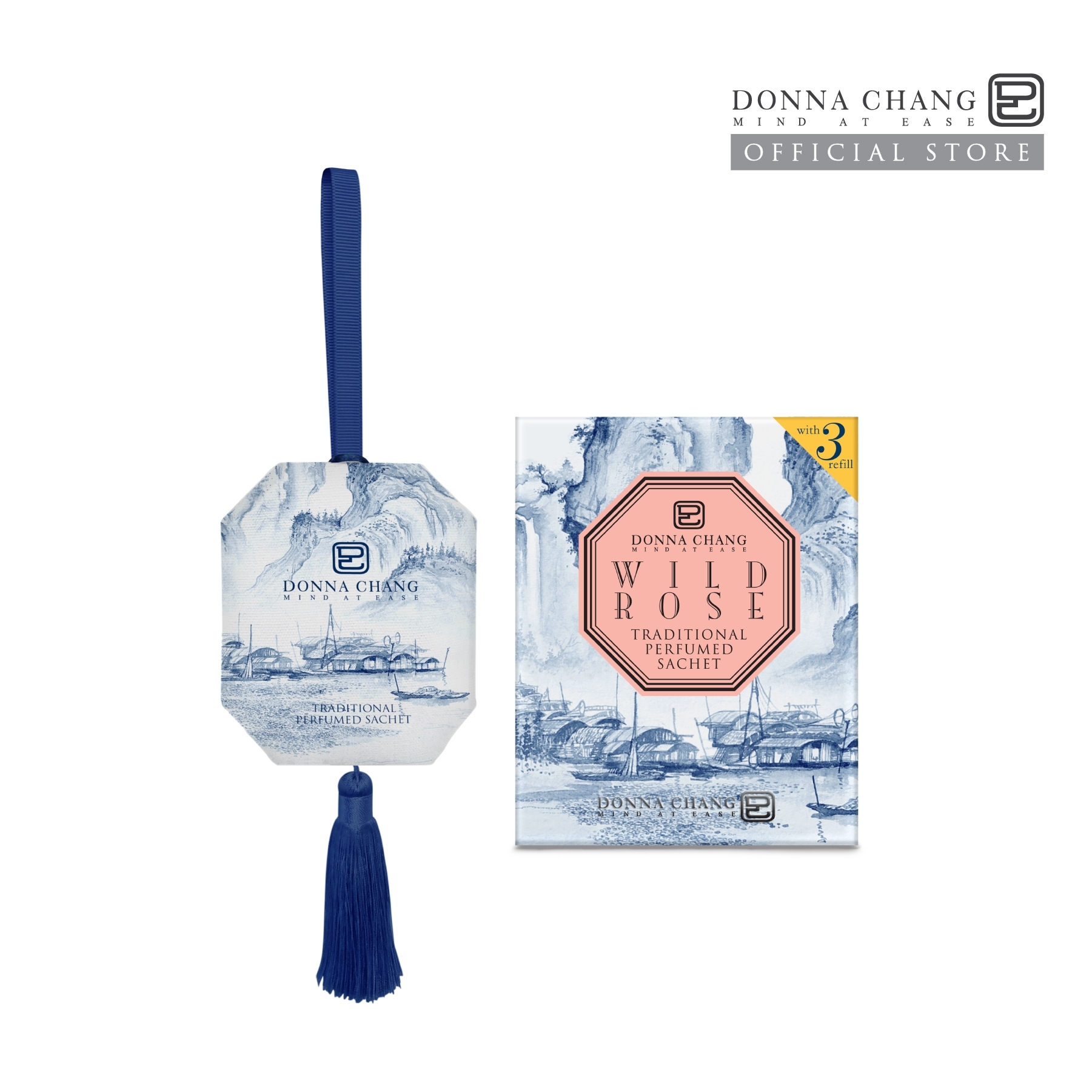 DONNA CHANG Comforting Vanilla Perfumed Sachet ดอนน่า แชง ถุงหอมปรับ ...